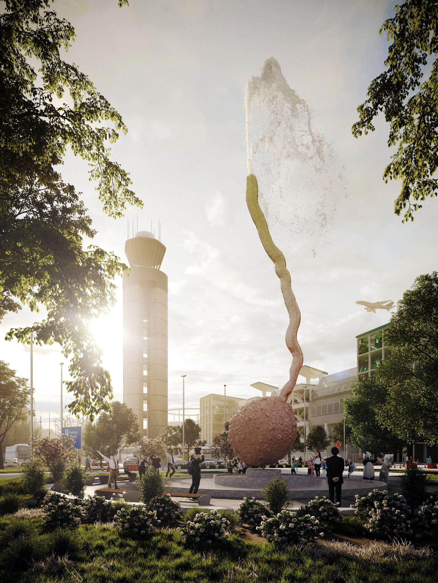Pollen Totem - Folly Tree Arboretum