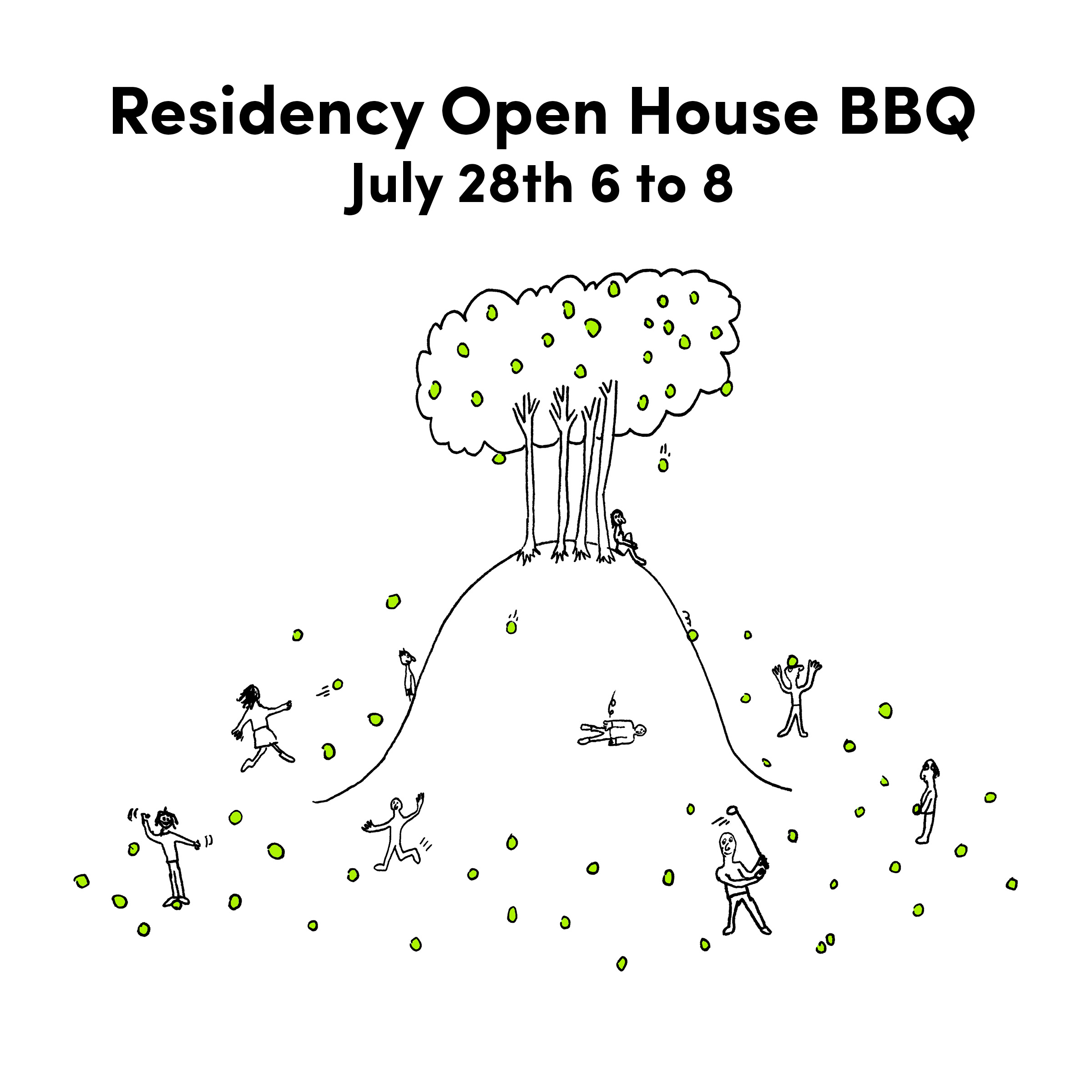 Residency Open House BBQ - Folly Tree Arboretum